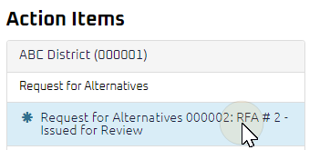 How do I close a Request for Alternatives (RFA)? | Onware Help Center