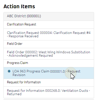 How do I create and submit a revised Progress Claim/Request for Payment ...